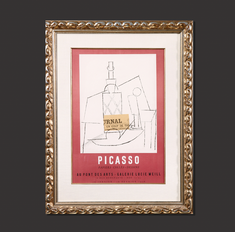 Pablo Picasso 'Picasso Collages Drawings' – Centaur Art Galleries