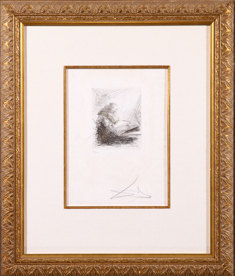 Salvador Dali 'Faust Reading' – Centaur Art Galleries